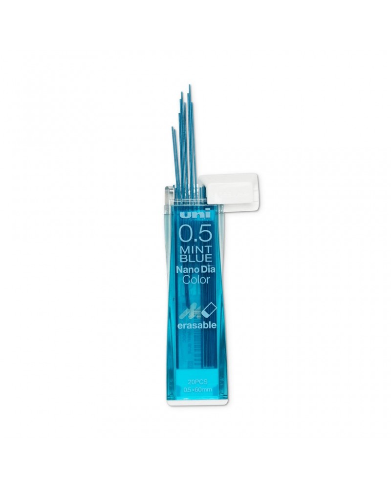 Uni erasable lead in 05mm NP blue Non photo mint blue uni nano dia