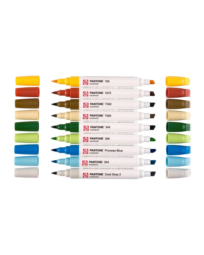 Pantone marker set 9x Nature by Talens markers Cool Gray 2 - 304 ...