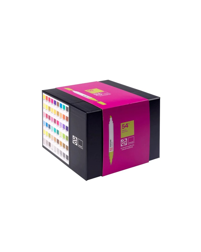 Pantone marker set 54x par Talens feutres