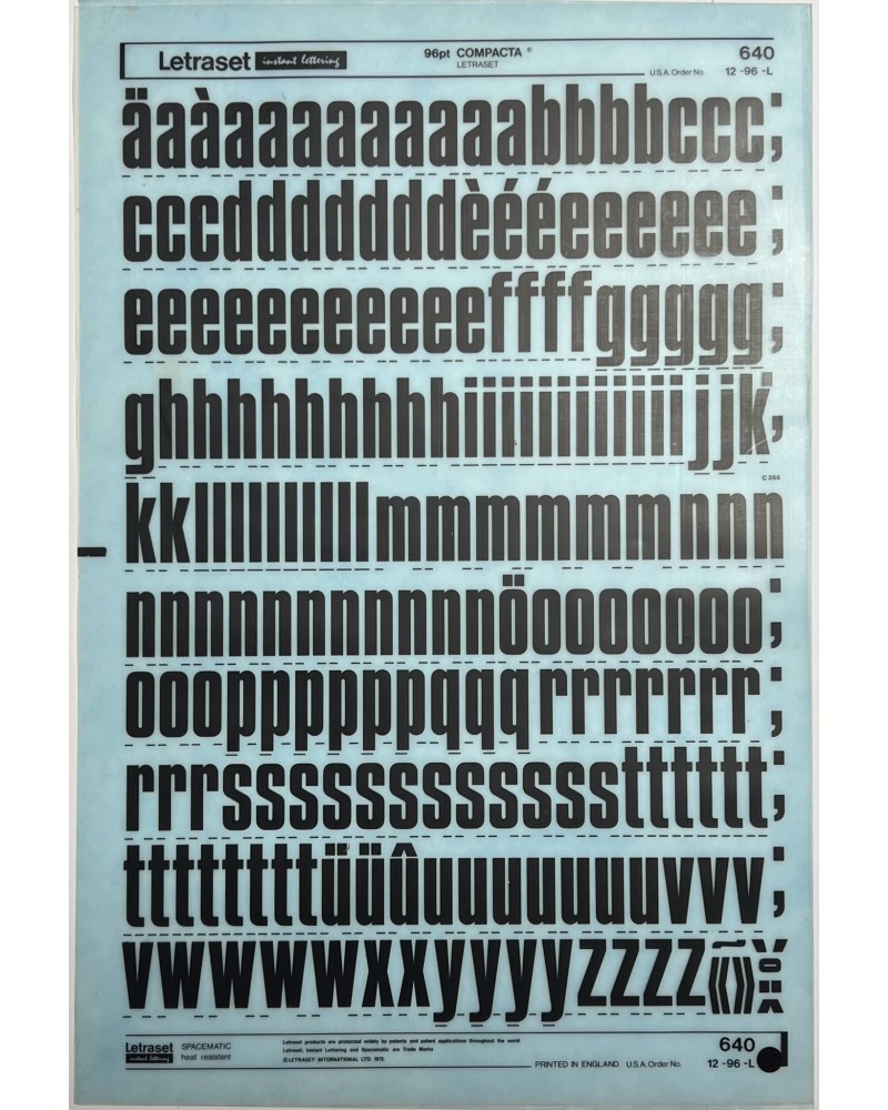 letraset-640- COMPACTA - 96pt