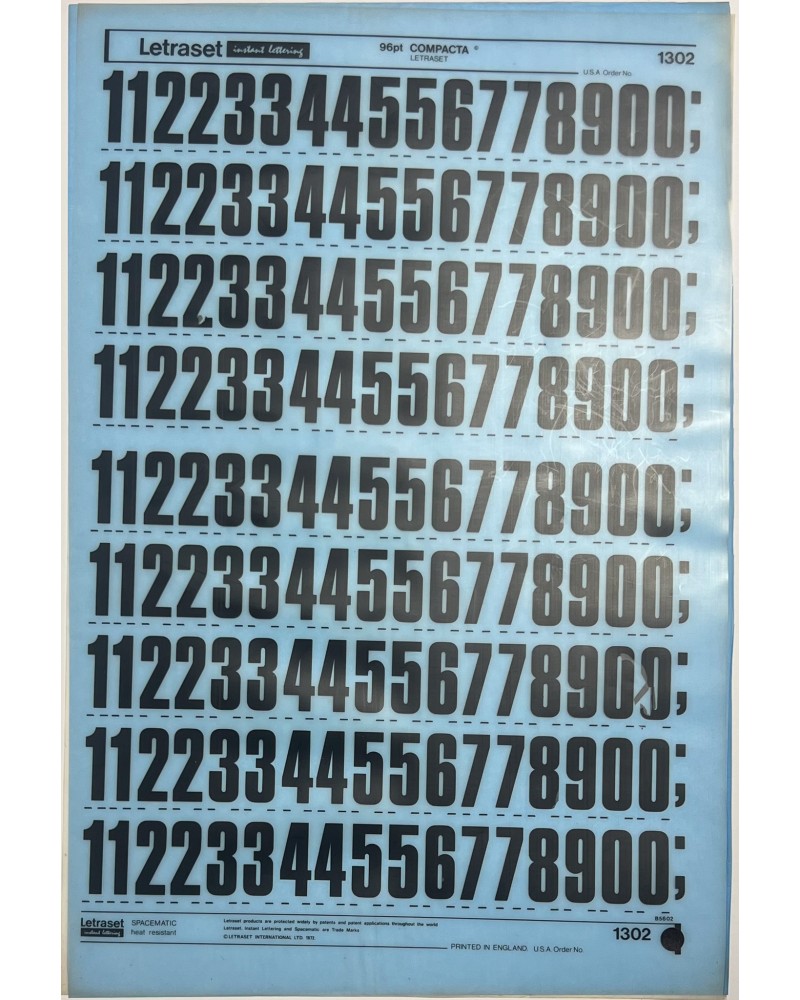 letraset-1302- COMPACTA - 96pt