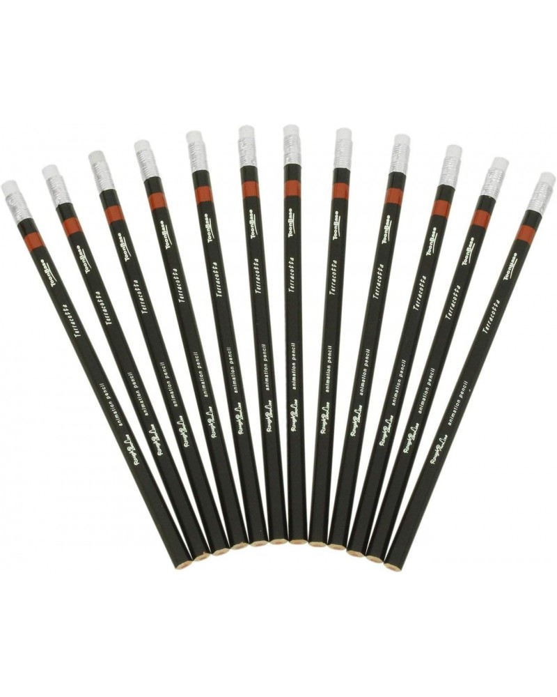 Set of 12 toon base light blue pencils for animation and tatoo like col ...