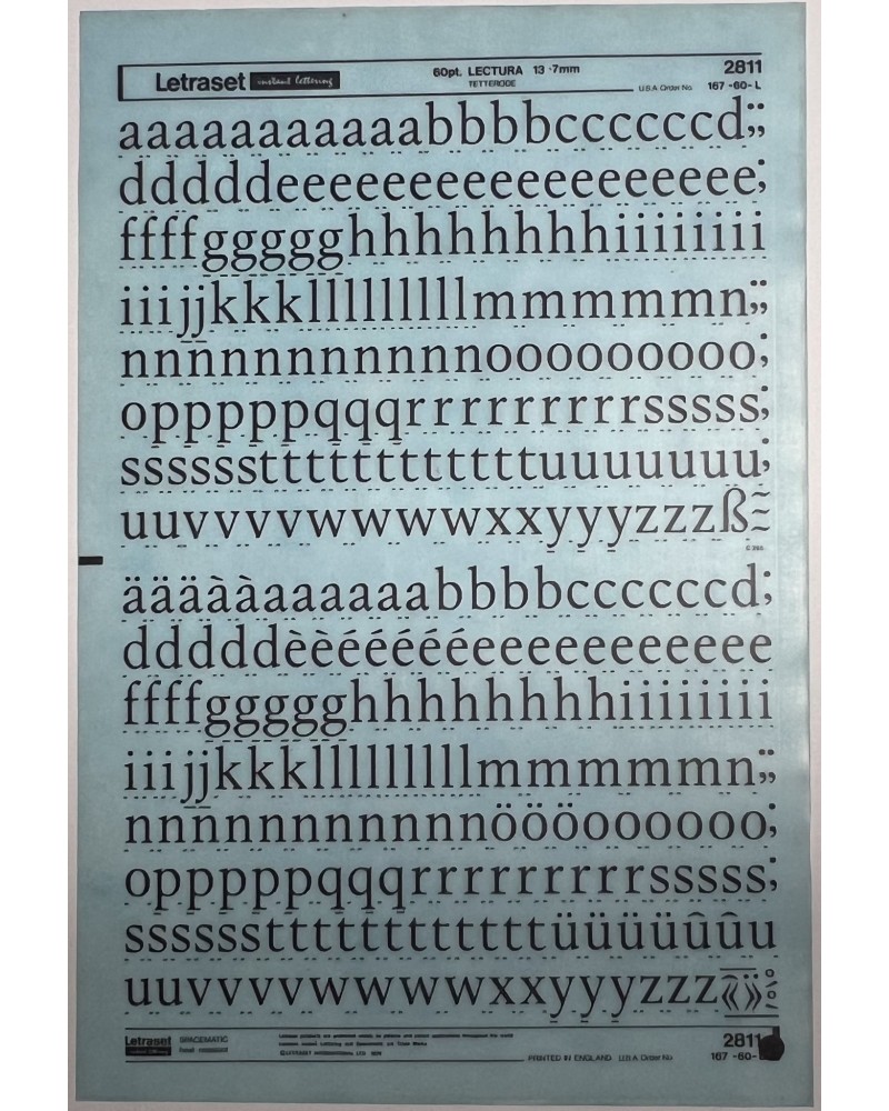 letraset-2811- LECTURA -60pt