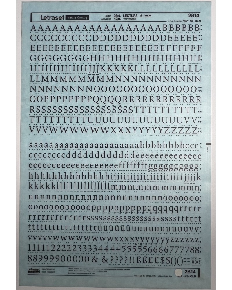 letraset-2814- LECTURA -36pt