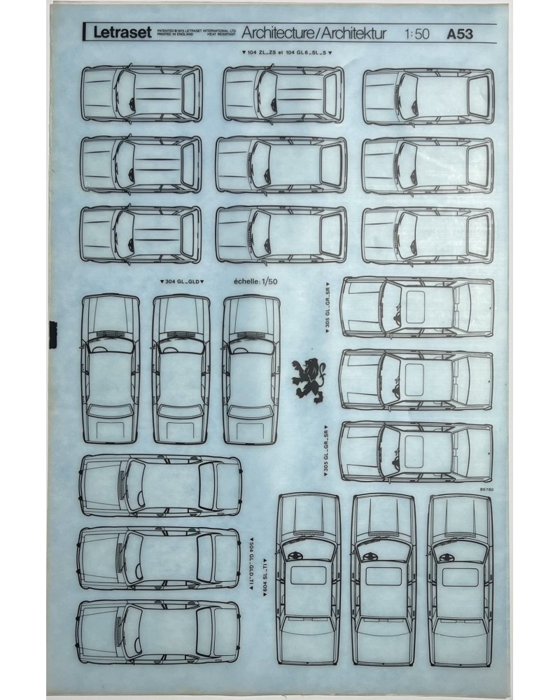 letraset-ARCHITECTURE 1:50-A53